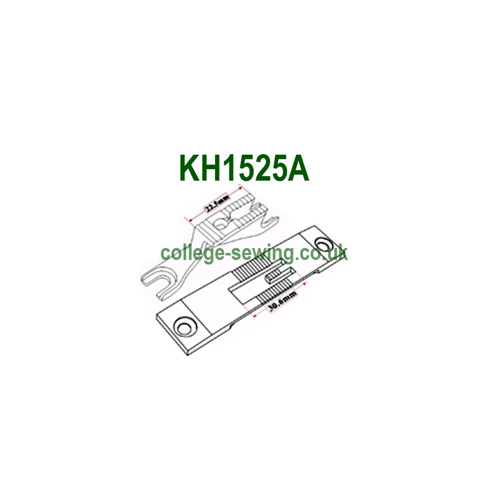 KH1525A PLATE & FEED PIPING SET PFAFF 1525 | College Sewing Machine ...